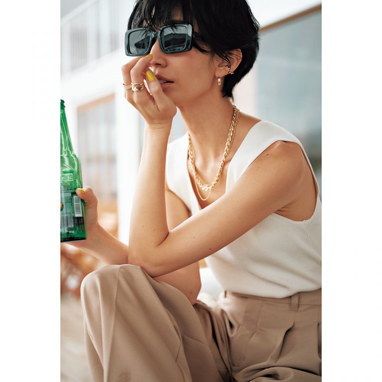 【GU】ピアスは3点で590円！“超高見え”な最新アクセが大人の夏にちょうどいい | VERY