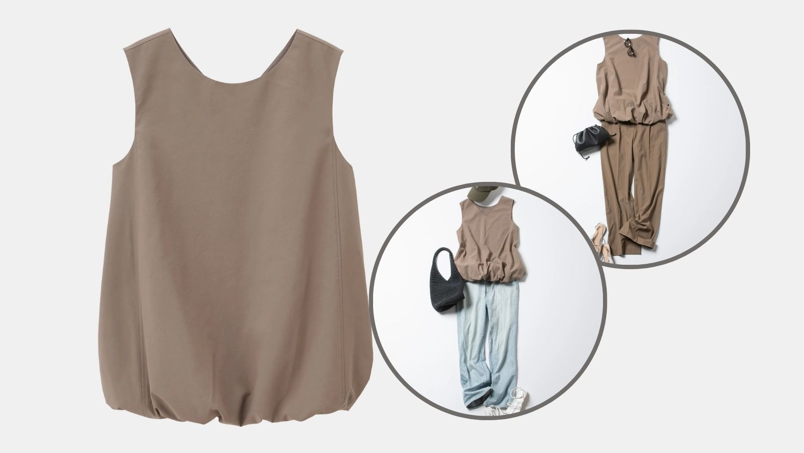 秋まで使える【PLST】の2WAYブラウスはベージュが便利すぎる！ | VERY